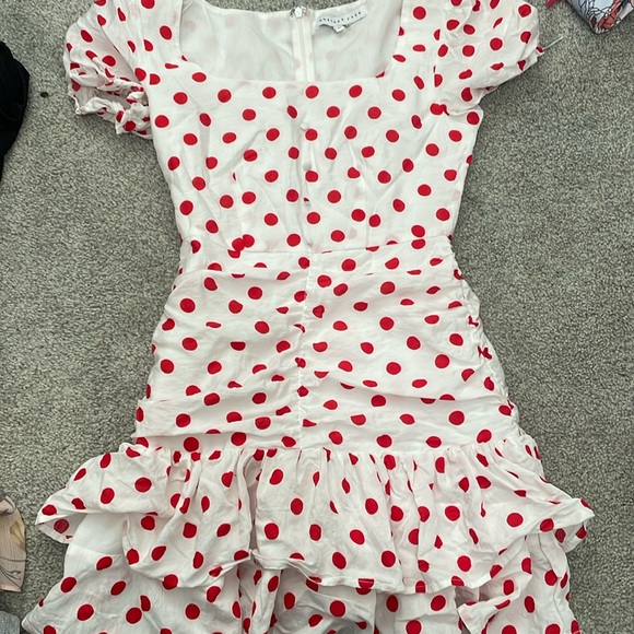 Endless Rose Dresses Endless Rose Polka Dot Mini Dress Poshmark