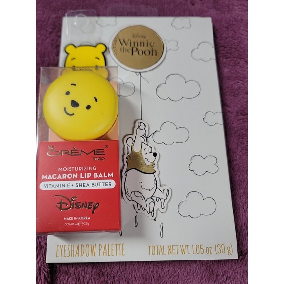 Makeup Disney Winnie The Pooh Makeup Pallette And Lip Balm Bundle