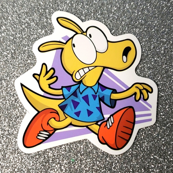 Nickelodeon Design 10 Rockos Modern Life Sticker Nickelodeon Poshmark