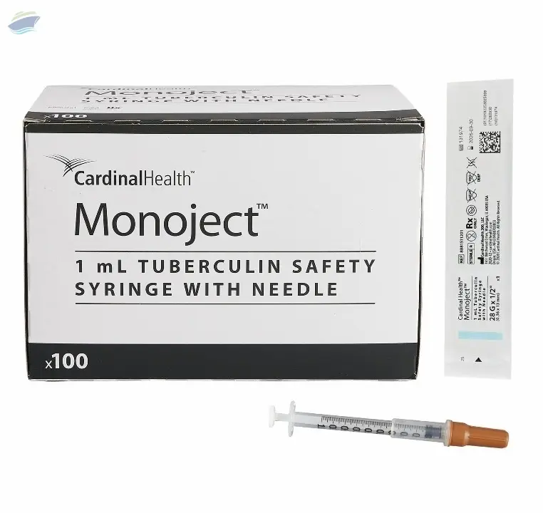 Tuberculin Syringe With Needle Monoject 1 Ml By Usa Med Premium