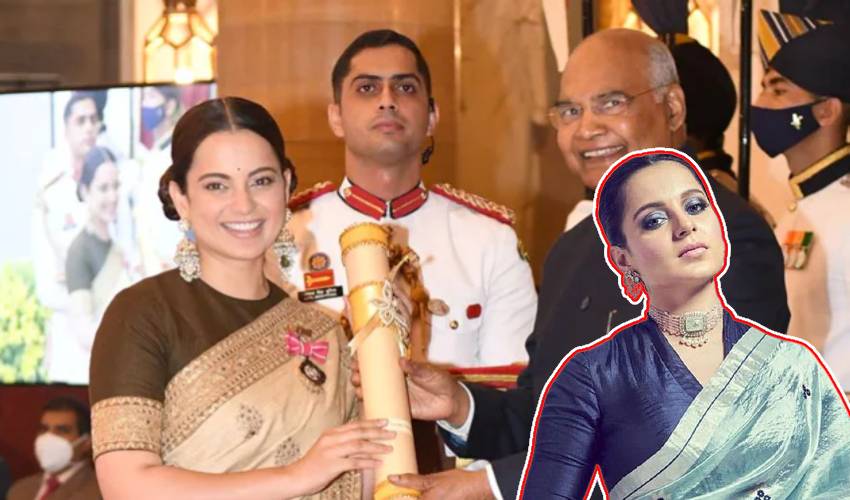 Kangana Ranaut స్వాతంత్ర్యం భిక్షతో పోల్చిన కంగనా పద్మ శ్రీ వెనక్కు