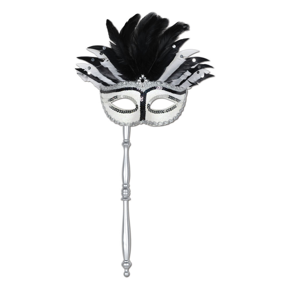 Beistle Mardi Gras Decorcostume Mask W Decorstick