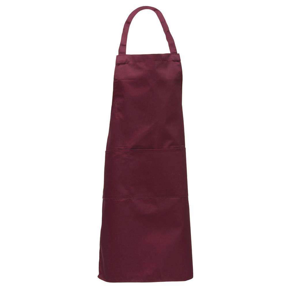 Hubert® White Plastic Disposable Bib Apron 46l X 28w