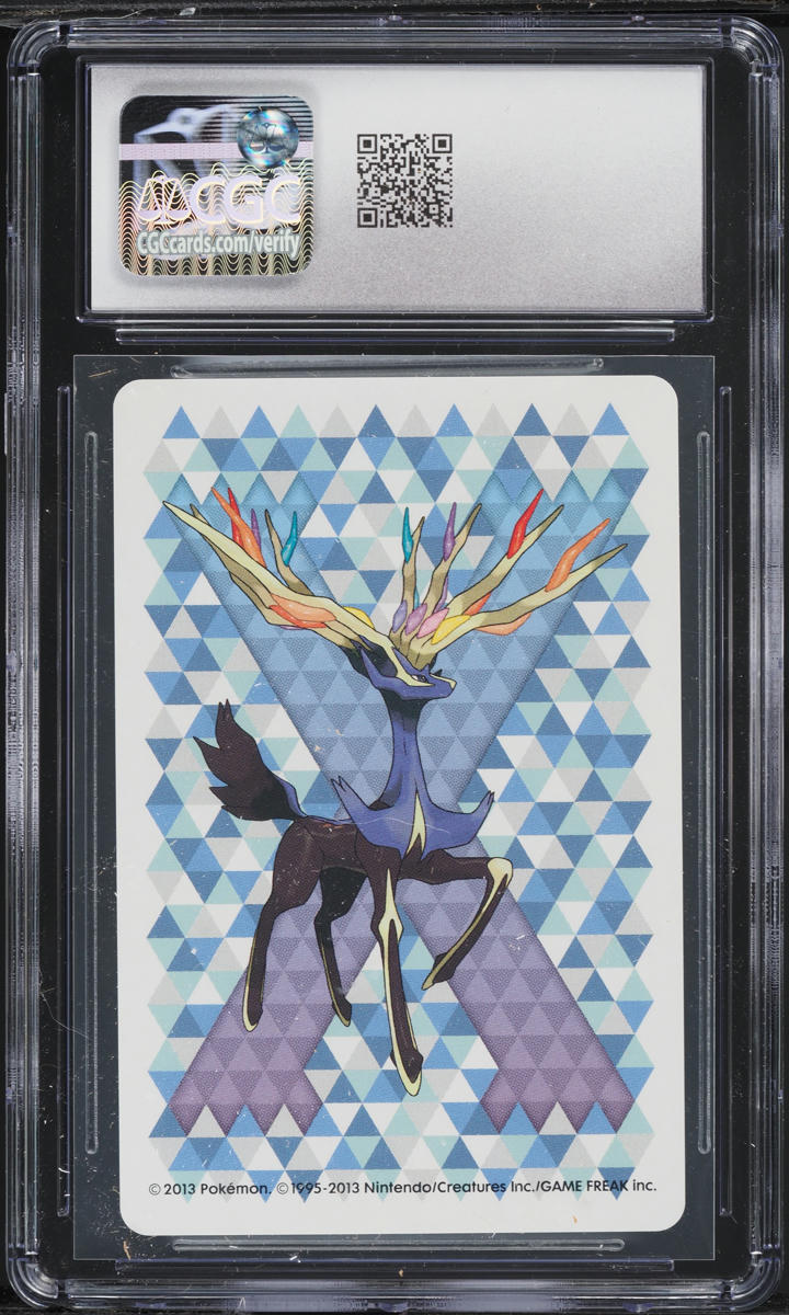 2013 Pokemon Japanese Playing Cards X Deck Xerneas Cgc 85 Nm Mt On