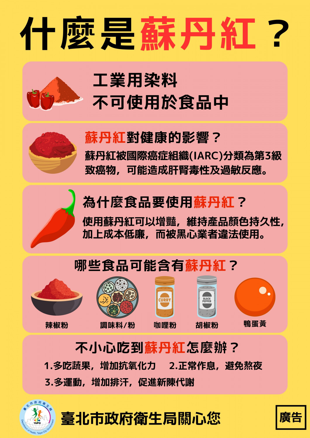 蘇丹紅產品最新名單／辣椒粉、胡椒粉、沙茶醬、咖哩粉50家捲入廠商一次看「1個月內要下架」 今周刊