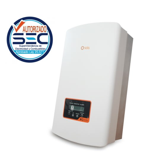 Ginlong Inversor On Grid Solis 5kw 4g Certificado Sec Natura Energy