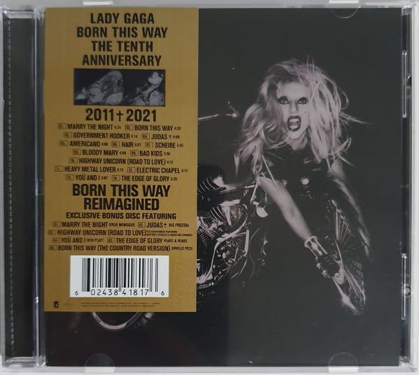 Cd Lady Gaga Born This Way The Tenth Anniversary 1cd Plaza Musica