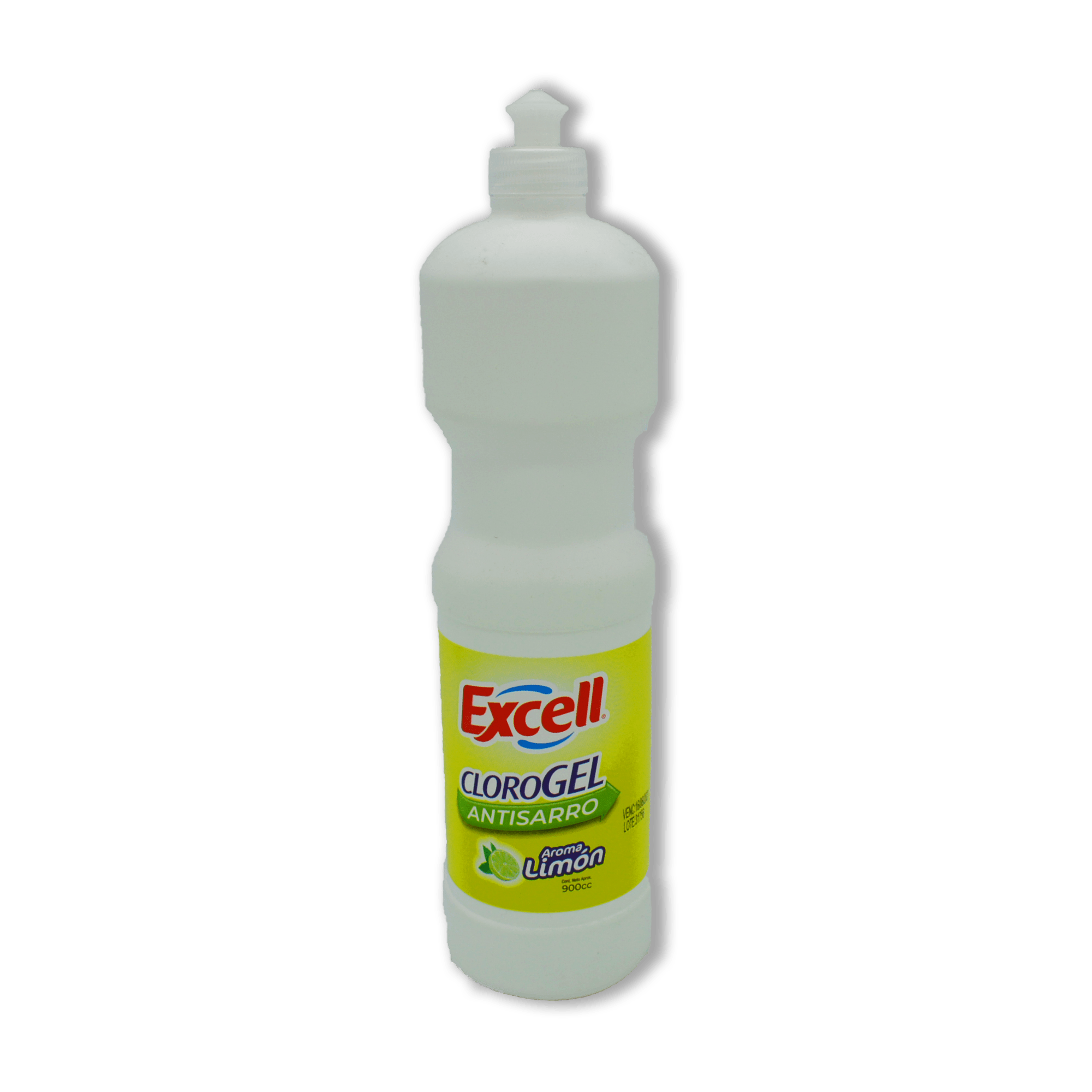 Excell Cloro Gel Limon 900 Cc Comercial Everest Spa