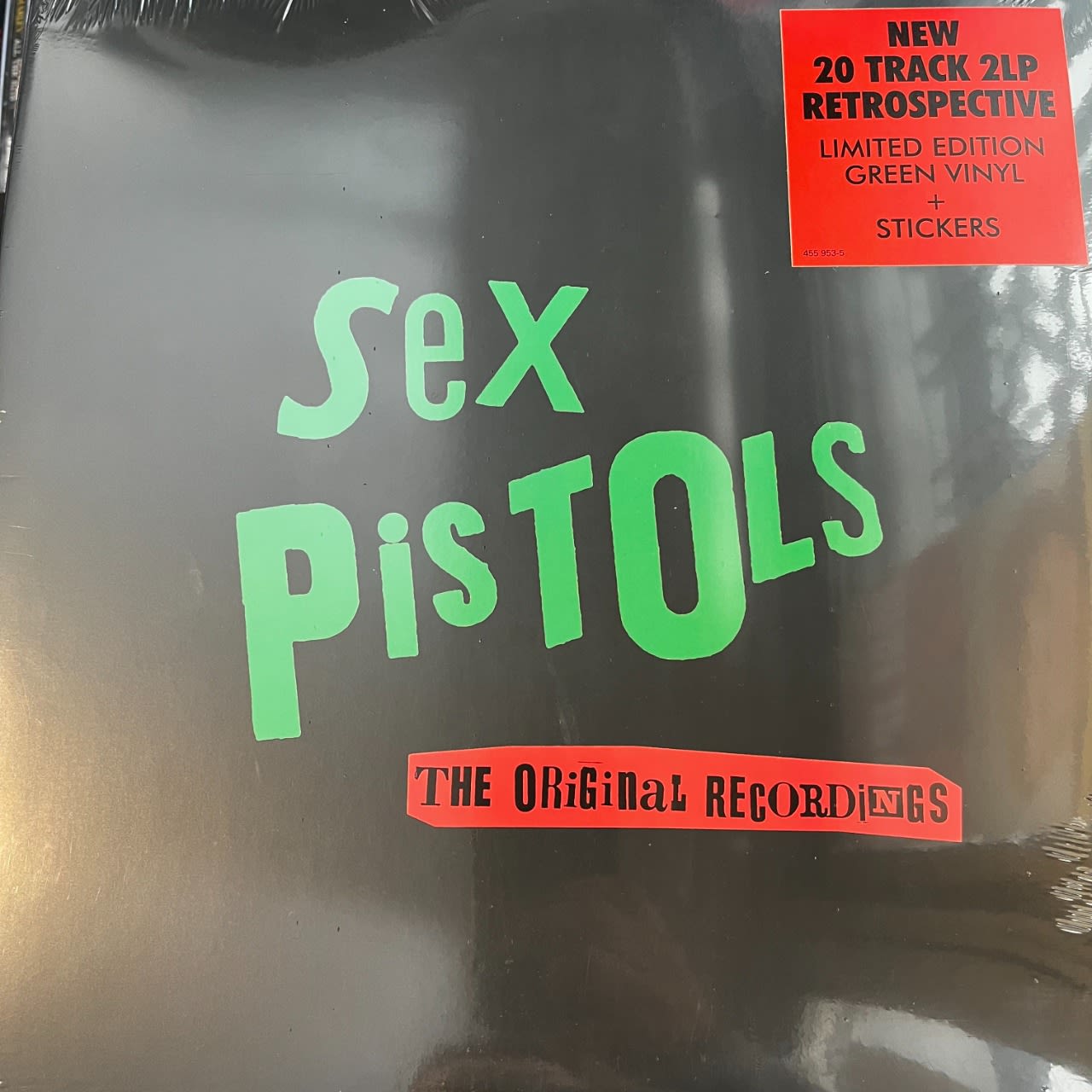 Sex Pistols The Original Recordings Green Vinyl Solo Vinilos