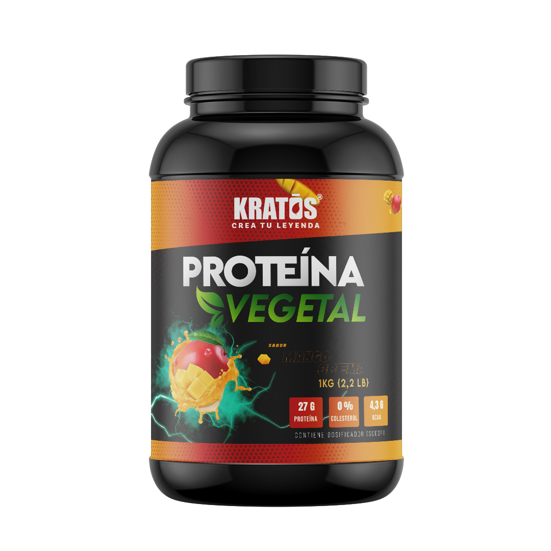 Proteina Vegetal Sabor Mango Crema Kratos