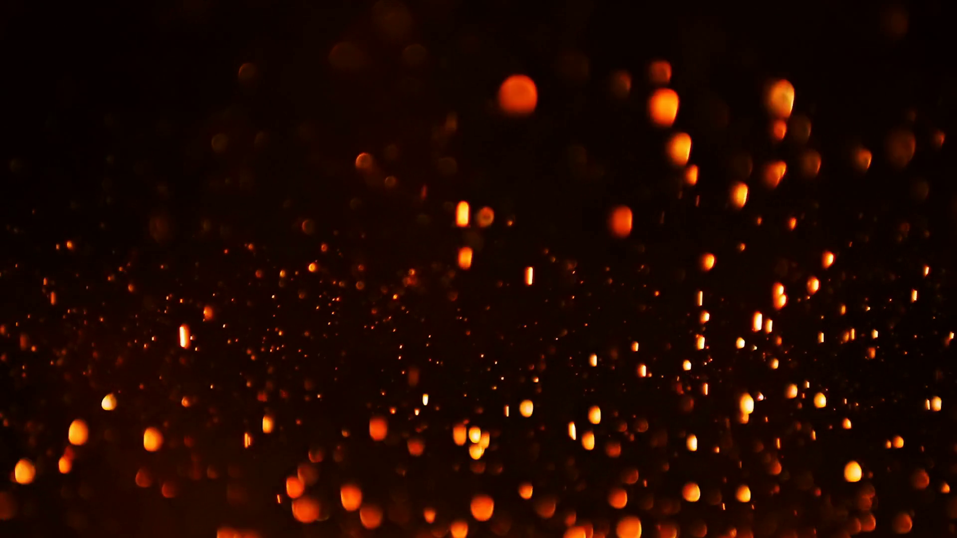 Orange Abstract Glowing Rising Particles Stock Footage Sbv 346776068