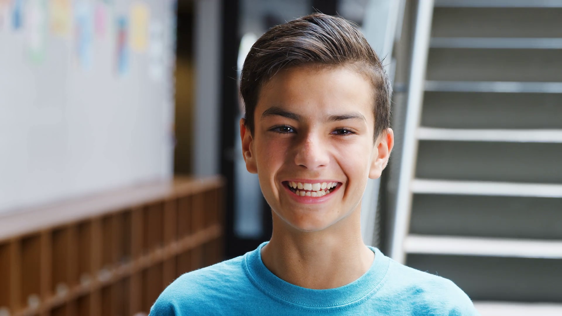 Portrait Of Male High School Student Stock Footage Sbv 327934741