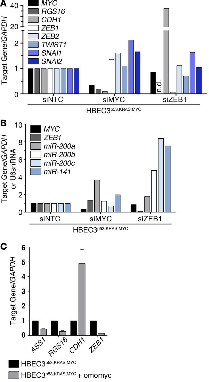 Jci Zeb1 Drives Epithelial To Mesenchymal Transition In Lung Cancer