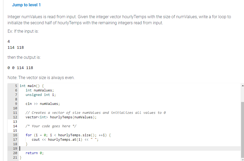 Solved Jump To Level 1 Integer Numvalues Is Read Solutioninn