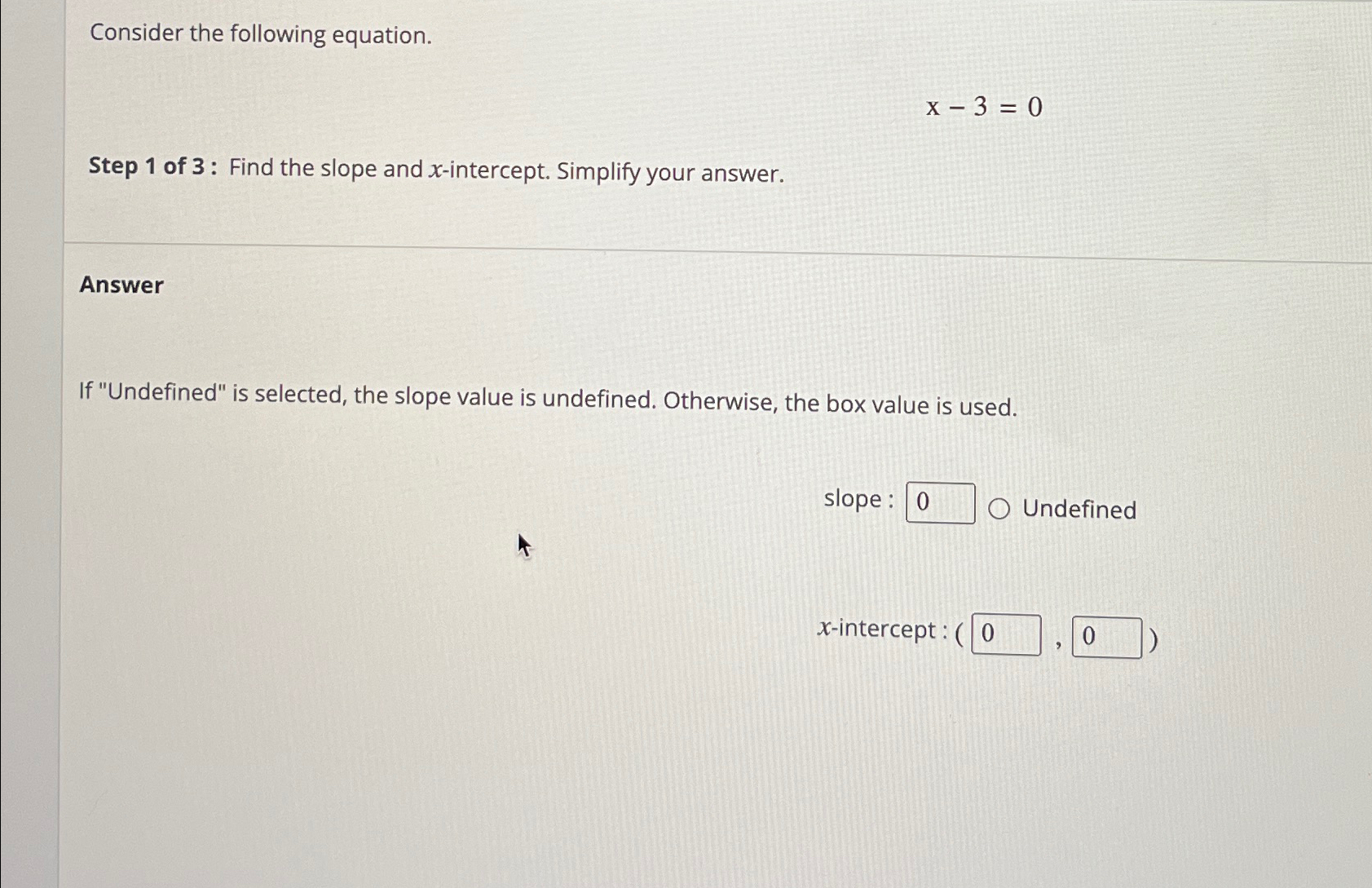 Solved Consider The Following Equation Step 1 O Solutioninn