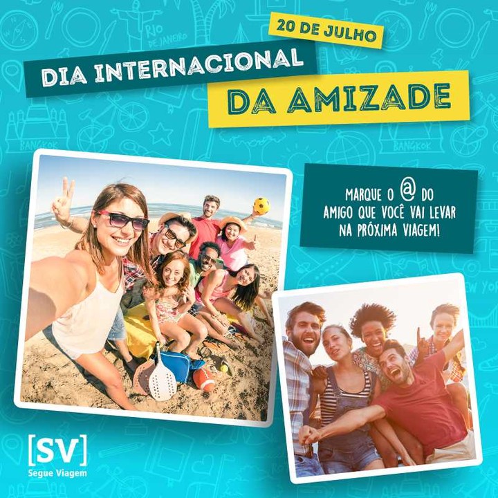 Dia Internacional Da Amizade Segue Viagem