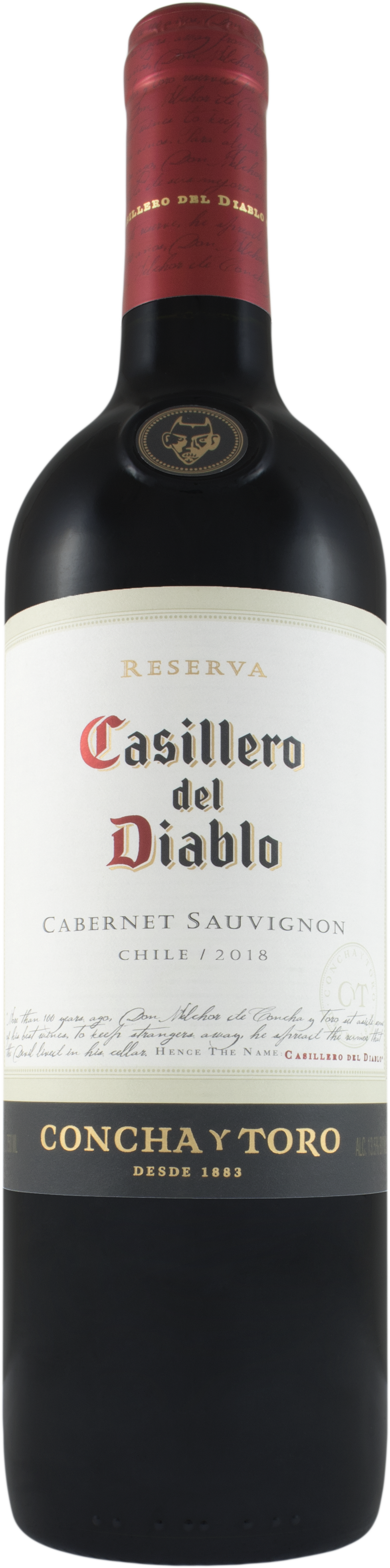 2018 Casillero Del Diablo Cabernet Sauvignon Wine Library