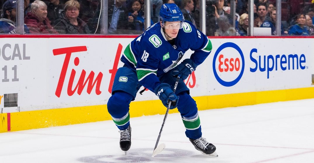 Canucks Trade Studnicka To Sharks For Defenceman And Draft Pick Offside