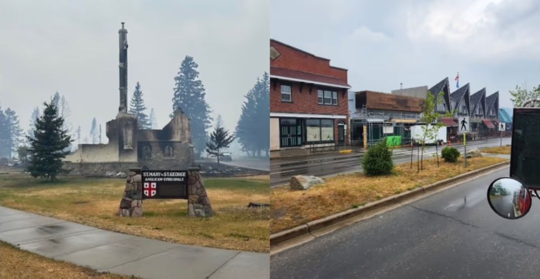 Wildfire In Jasper Destroys 350 Buildings Canada