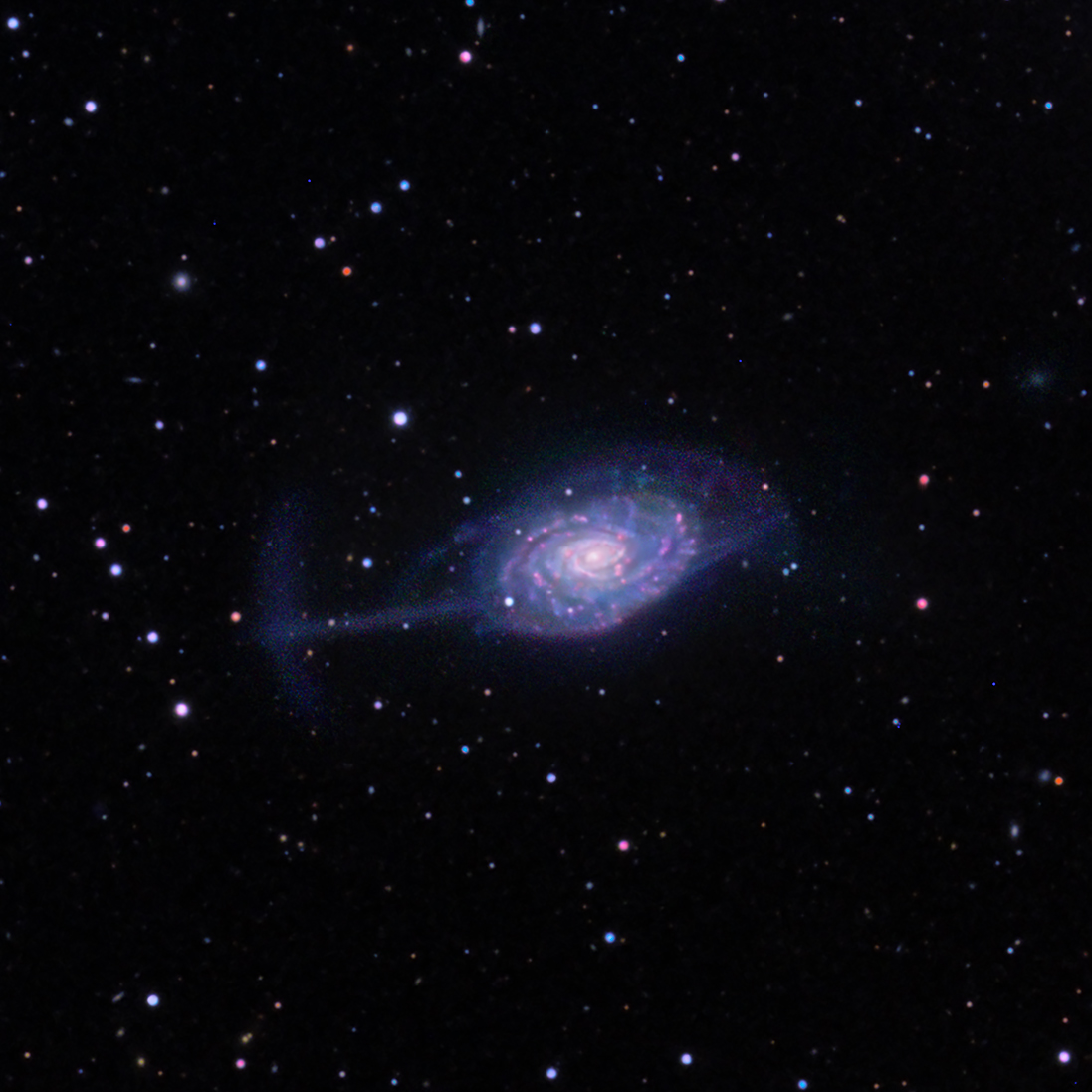 Ha Enhanced Umbrella Galaxy Ngc 4651 Sky And Telescope Sky And Telescope