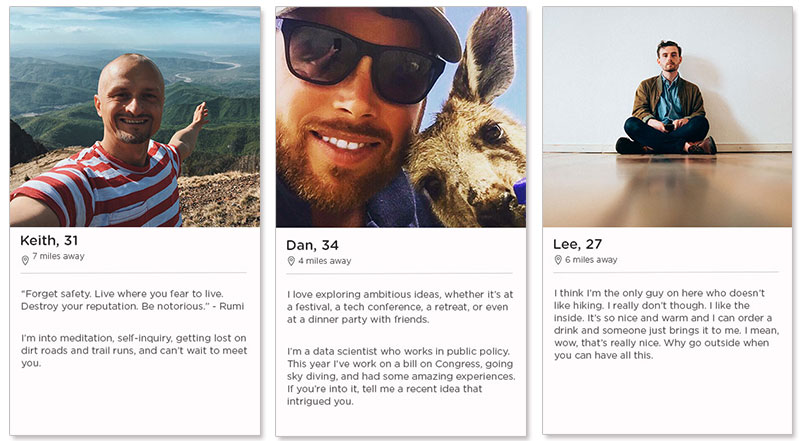 Tinder Profile Examples For Men Tips And Templates