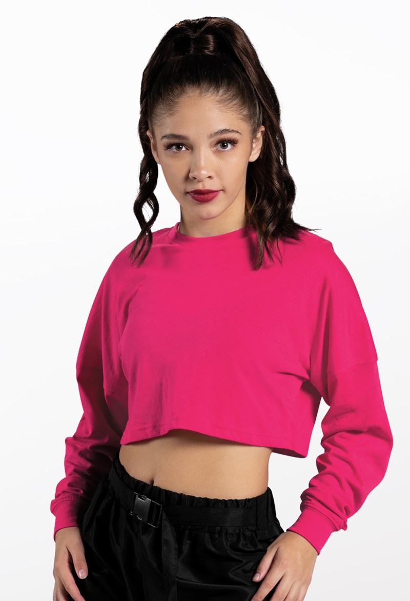 Cropped Long Sleeve T Shirt For Dance Balera™