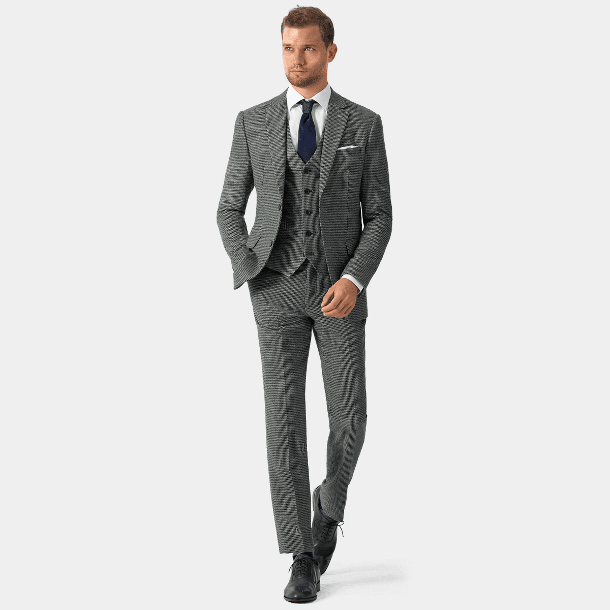 Costume De Marié En Tweed Costumes Sur Mesure Homme 259€ Hockerty