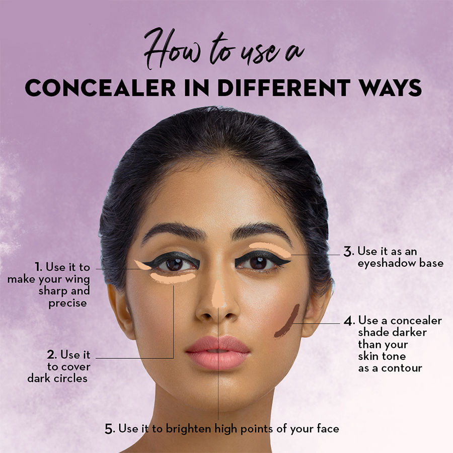 How To Apply Concealer Step By Step