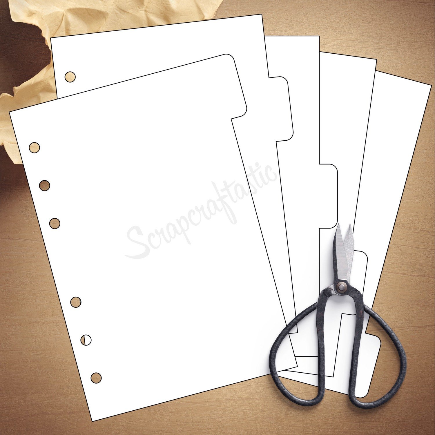 Free Printable Divider Tabs Template