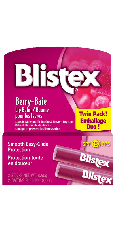 Buy Blistex Berry Medicated Lip Balm Twin Pack Spf 15 At Wellca Free