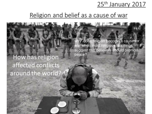 Religion And Belief As A Cause Of War Holy War Aqaocr Religious