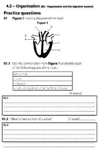 2018 Aqa Gcse Biology Unit 1 B1 Teaching Resources