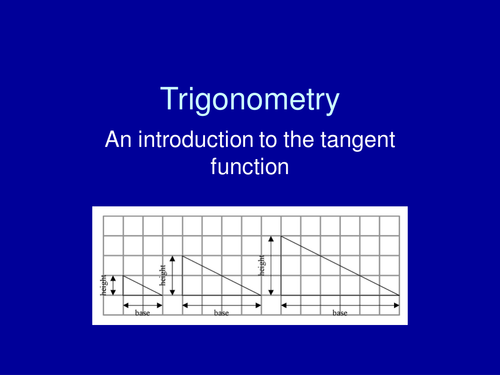 Math High School Geometry Trigonometric Ratios From Similar Triangles