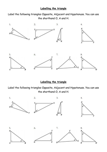 Sohcahtoa 5 Lessons By Mizzhappy Teaching Resources