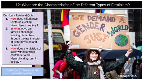 Different Types Of Feminism Teaching Resources