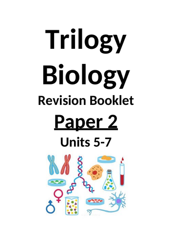 Aqa Biology Paper 2 Revision Booklet Combined Teaching Resources