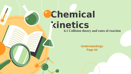 Topic 6 Chemical Kinetics Ib Teaching Resources