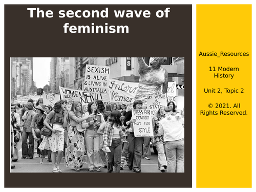 Movements 11 Modern History The Second Wave Of Feminism Teaching