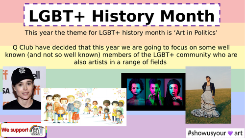 Lgbt History Month Assembly Teaching Resources