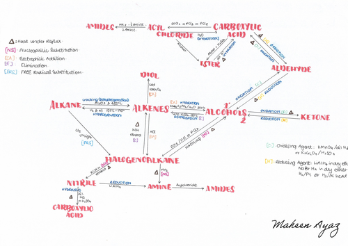 Organic Compounds Concept Map