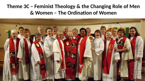 Rs Alevel Christianity Eduqas Theme 3c Feminist Theology The