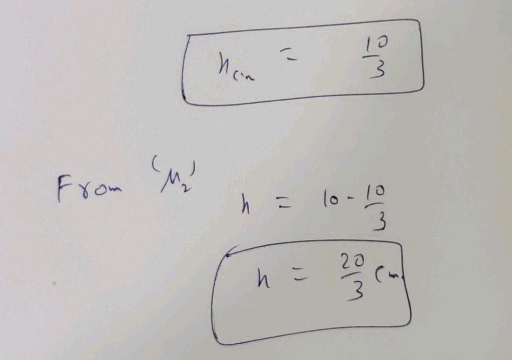 Consider A System Of Two Particles Having Masses M1 And M2 If The