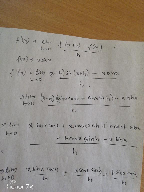 Find The Derivative Of Cosec2 X By Using First Principle Of