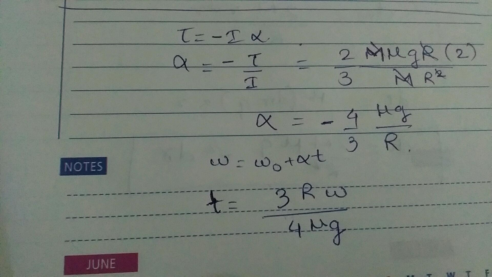 A Thin Non Conducting Disc Of Mass M 2 Kg Charge Q 2 × 10 2 C And