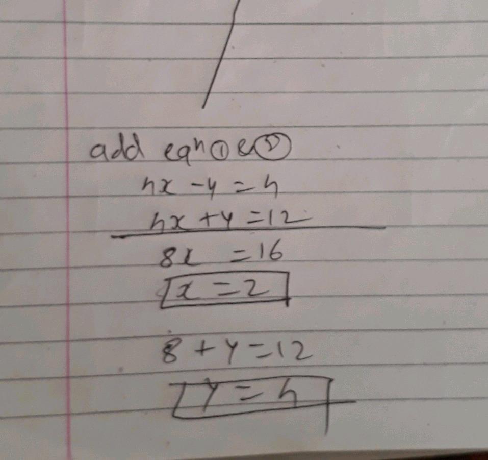 Draw The Graphs Of The Equations X Y 1 0 And 3x 2y 12 0