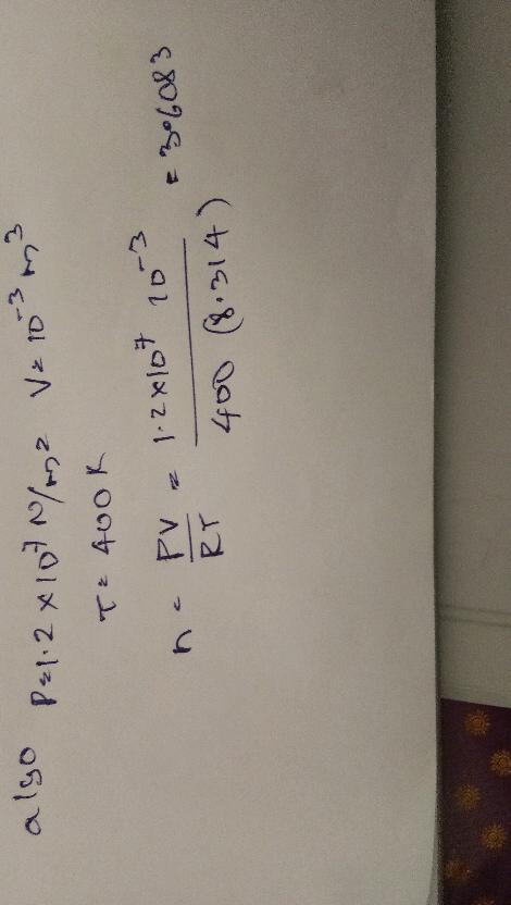 Two Closed Vessels Of Equal Volume Contain Air At 105k Pa 300k And