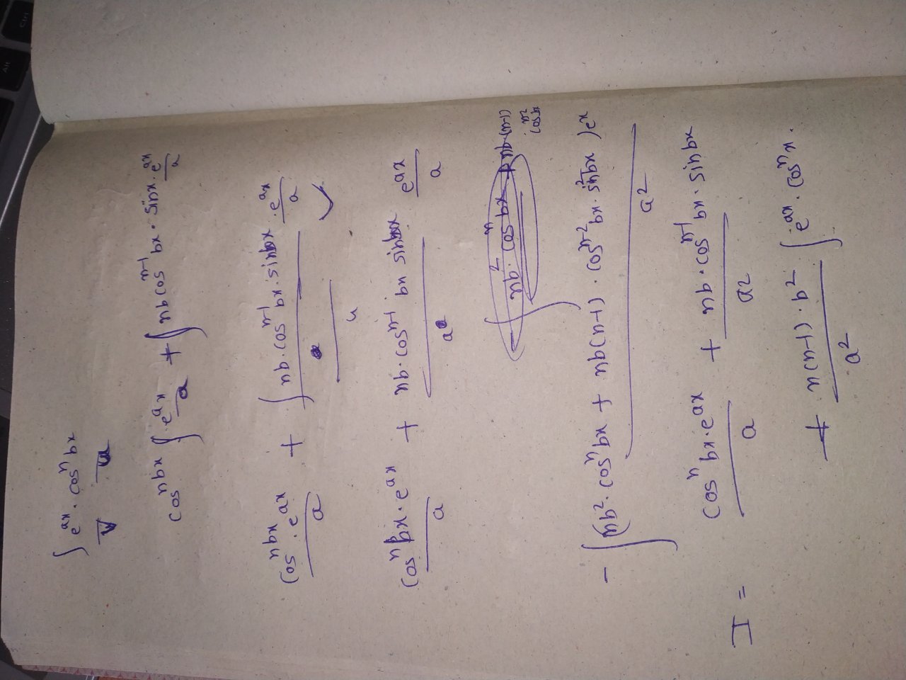 If Sinaxsinbx Cosaxcosbxab≠ 0 And A≠ B Then Intsinax