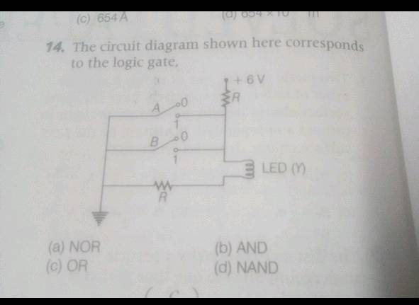 The Following Figure Shows A Logic Gate Circuit With Two Inputs A And B