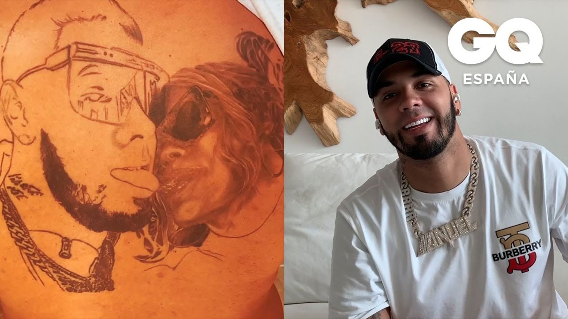 Watch Anuel Aa Nos Enseña Sus Espectaculares Tatuajes Tattoo Tour