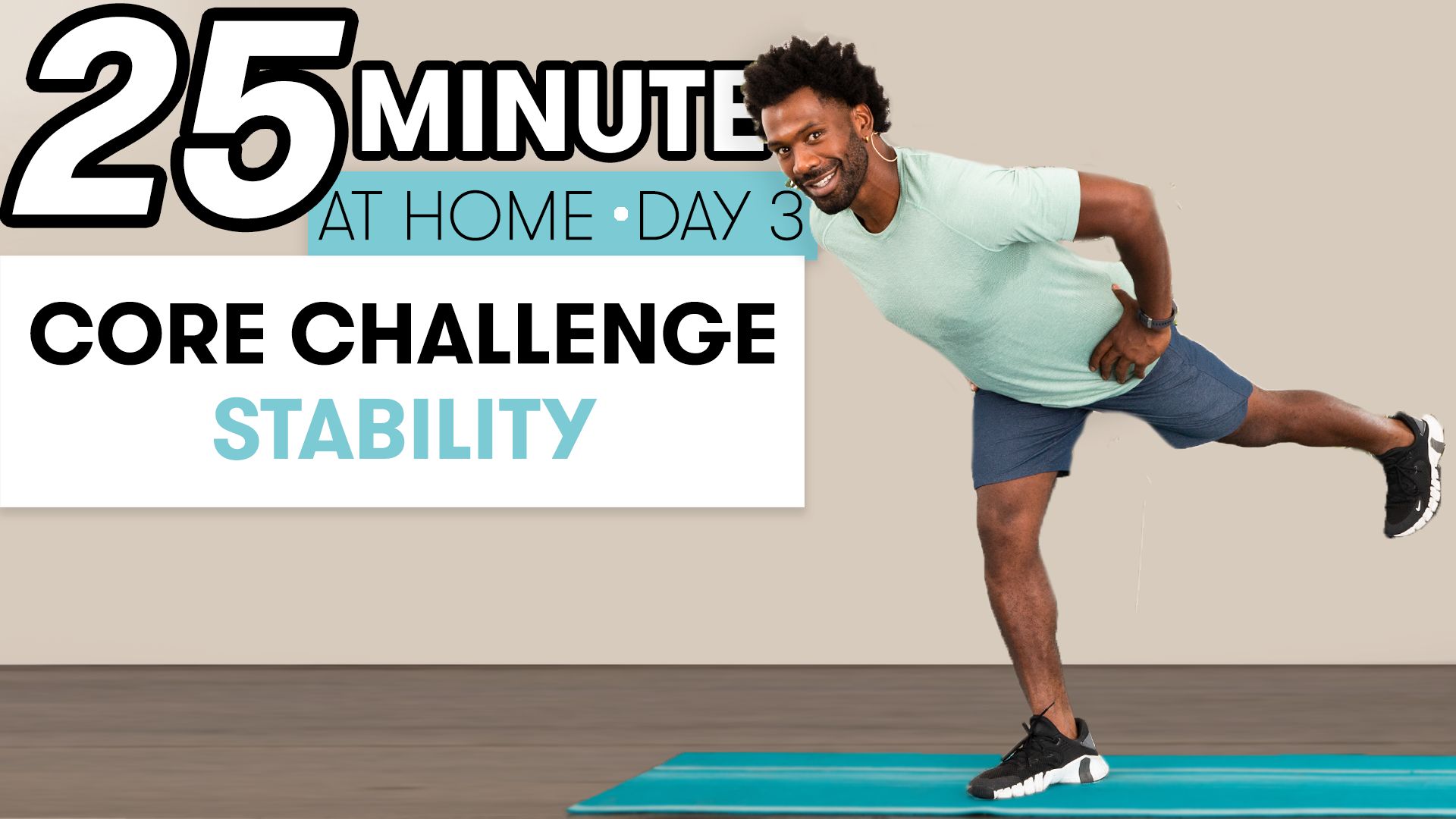 Watch 25 Minute Core Stability Workout Challenge Day 3 Sweat With